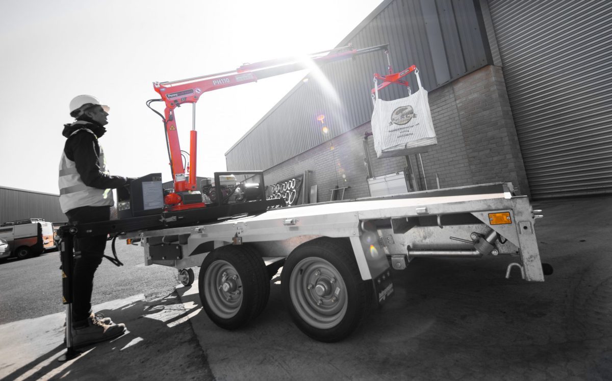 Supply Only Hydraulic Cranes for Trailers | Penny Engineering